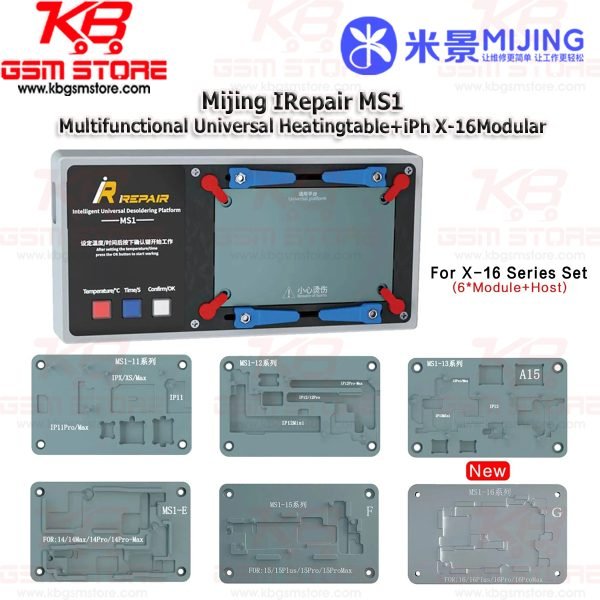 Mijing IRepair MS1 Universal Heatingtable+iPh X-16Modular