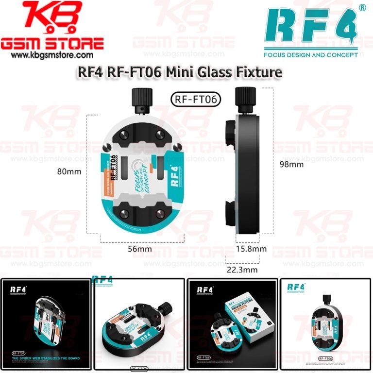 - KB GSM STORE RF4 RF-FT06 Mini Glass Fixture RF4 RF-FT06