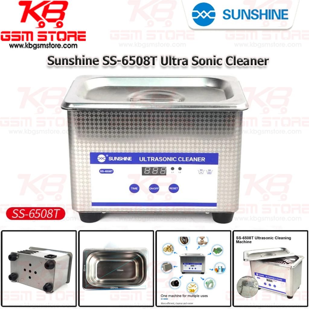 Sunshine SS-6508T UltraSonic Cleaner - KB GSM STORE